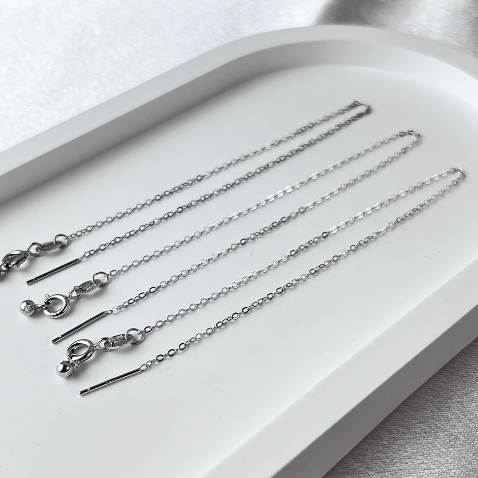 S925 Sterling Silver Chain – Feliz Pearl