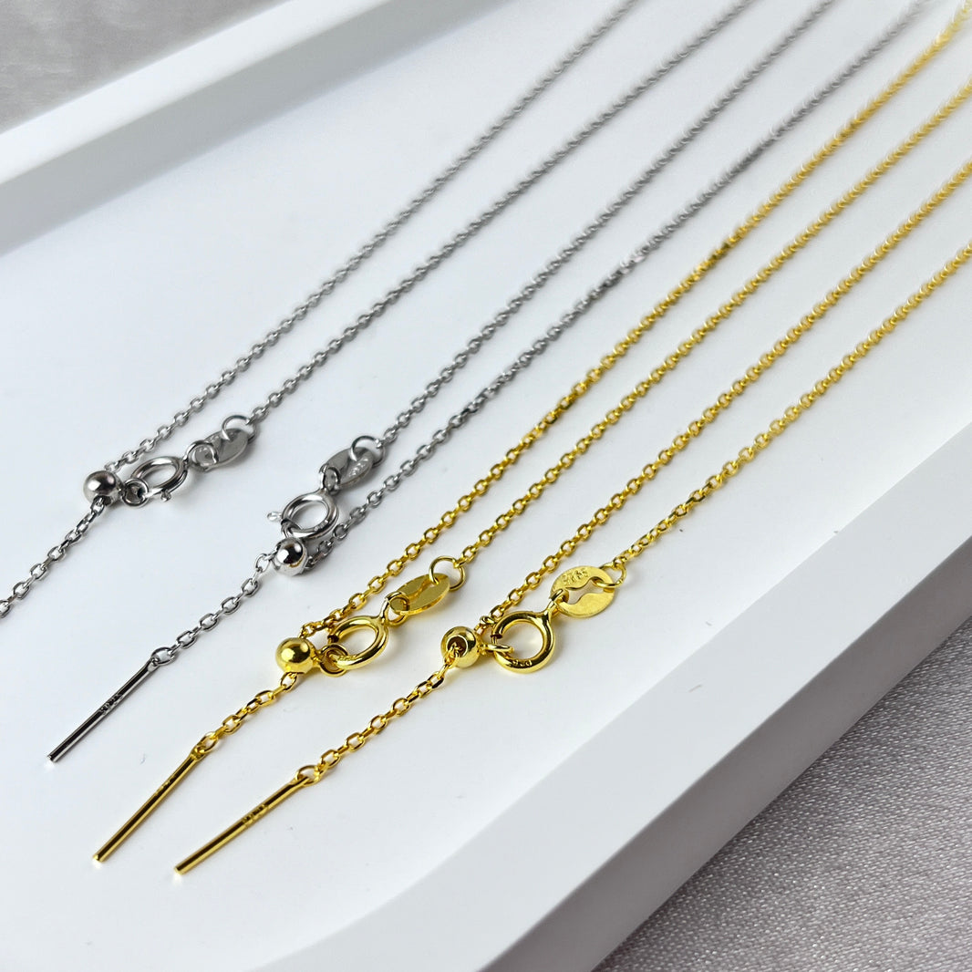 S925 Sterling Silver Chain – Feliz Pearl